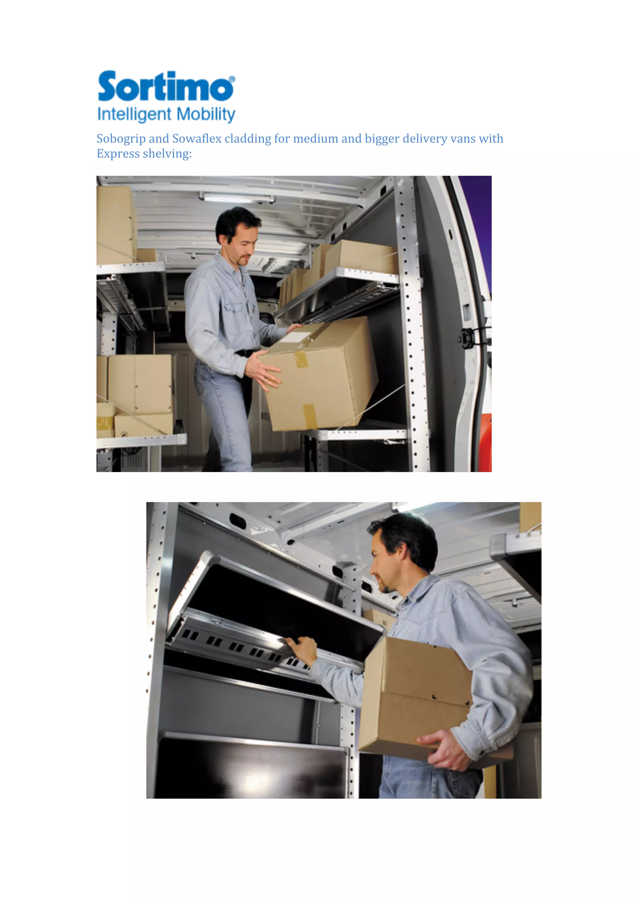 Delivery service – sortimo equipment | PDF | Van | Auto Body Styles