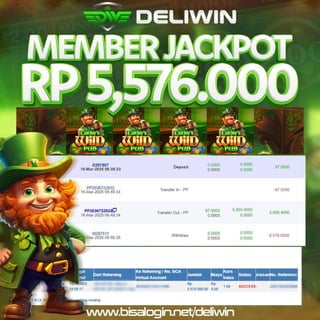 DELIWIN WD 5,576.000.000 | PRAGMATIC PLAY | PDF