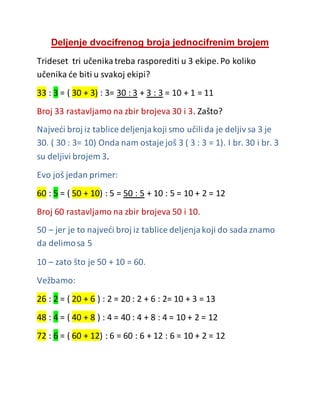 Deljenje | DOCX