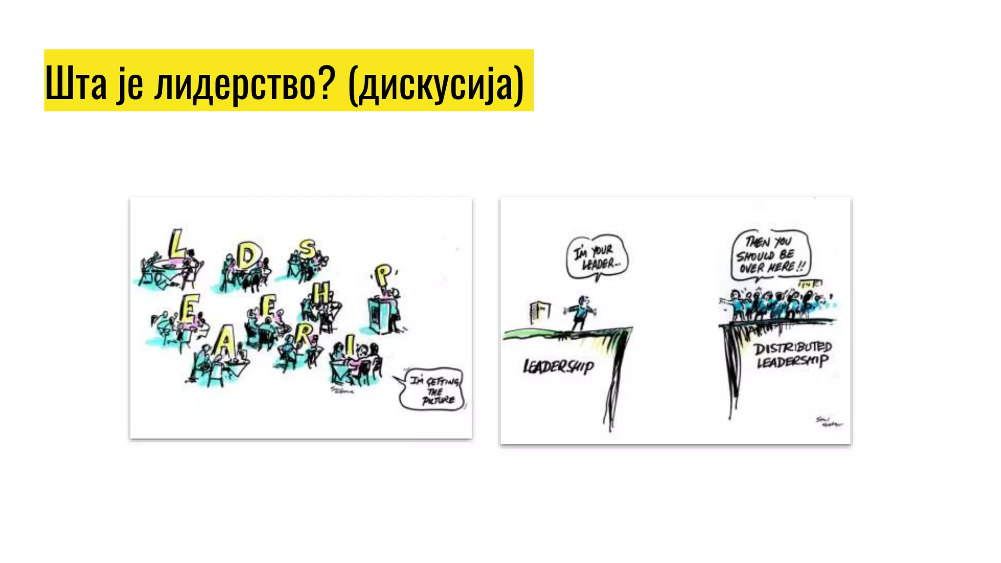 Deljeno liderstvo, seminar | PPTX