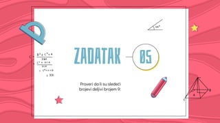 Deljivost brojevima 2, 3, 5, 9 za 5. razred.pptx