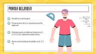 Deljivost brojevima 2, 3, 5, 9 za 5. razred.pptx