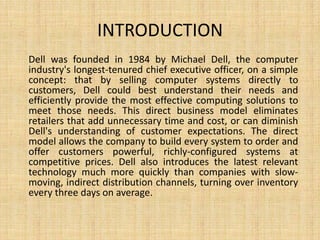 Dell Case Study | PPTX
