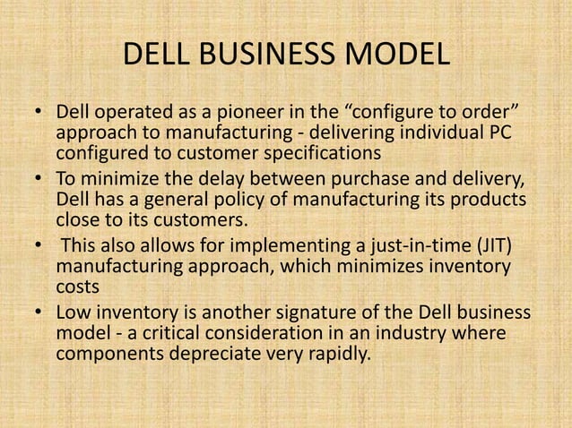 Dell Case Study | PPTX