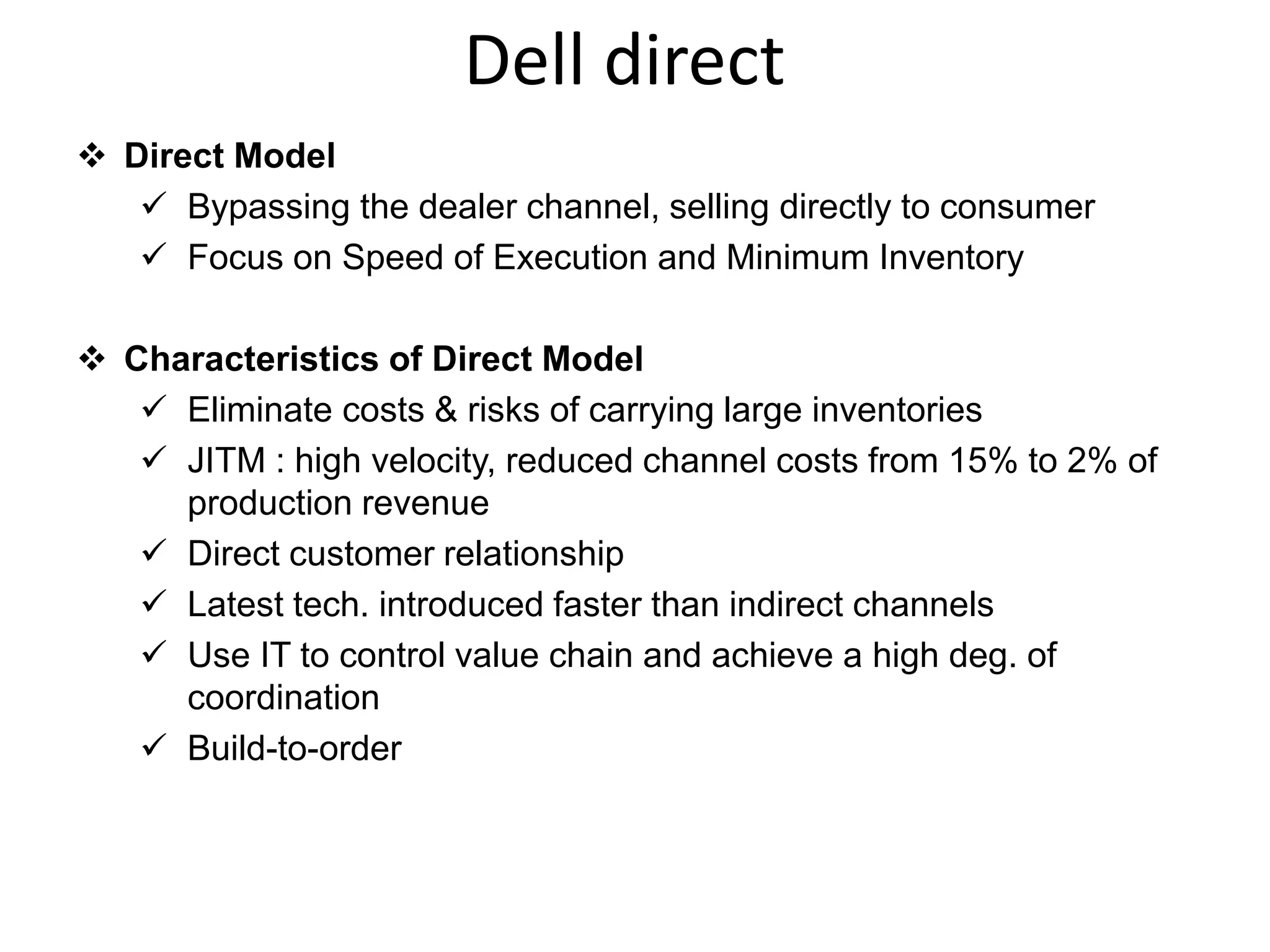 Supply chain of Dell | PPTX