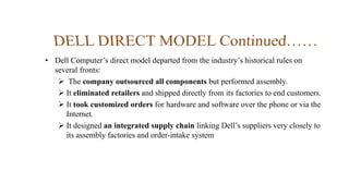 Dell - Direct Business Model | PPTX