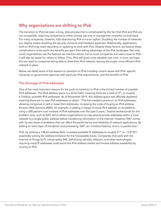 How Dell and Broadcom can help you make the transition to IPv6 | PDF