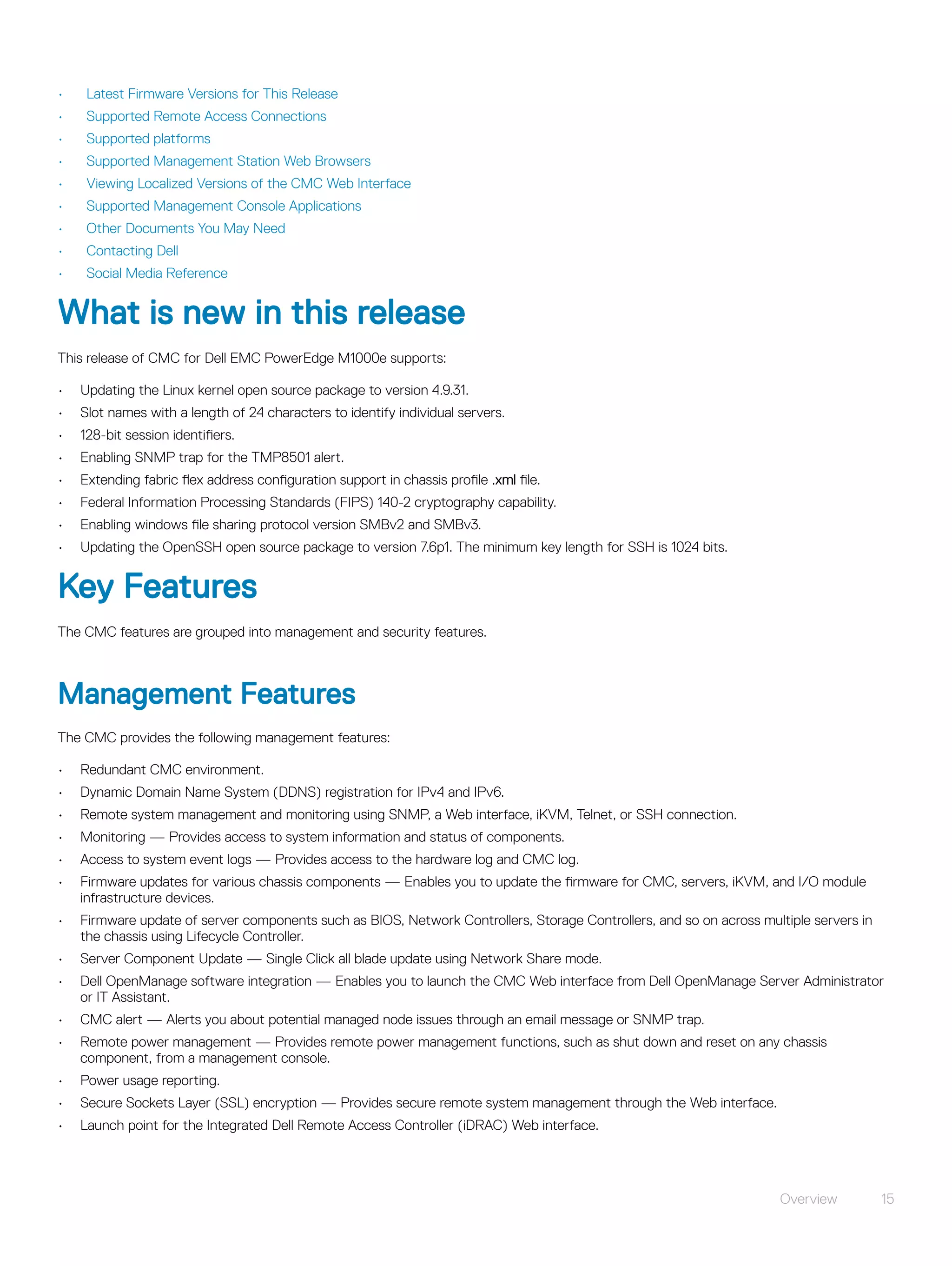 Dell chassis-management-controller-v610-poweredge-m1000e users-guide-en ...