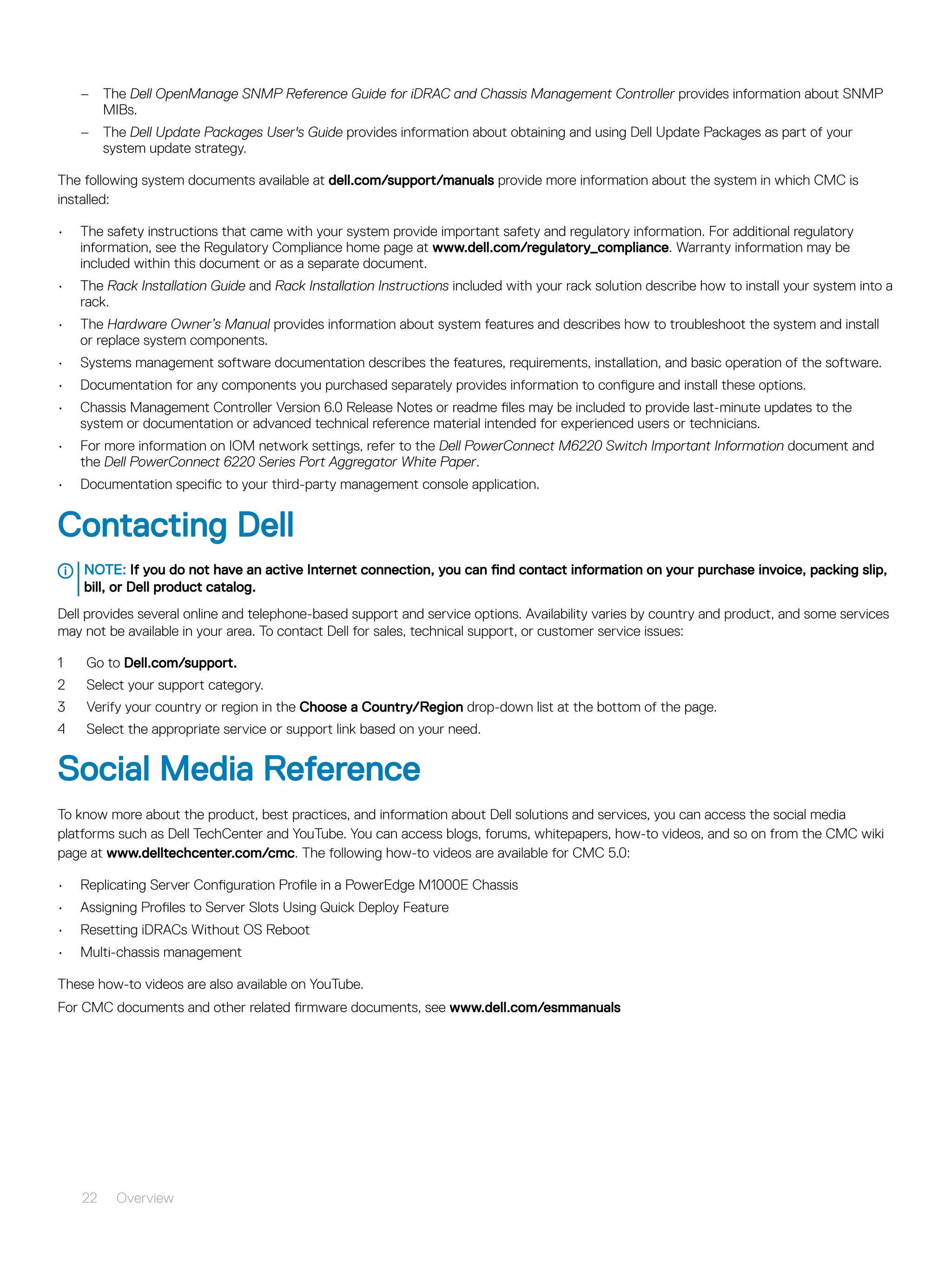 Dell chassis-management-controller-v610-poweredge-m1000e users-guide-en ...