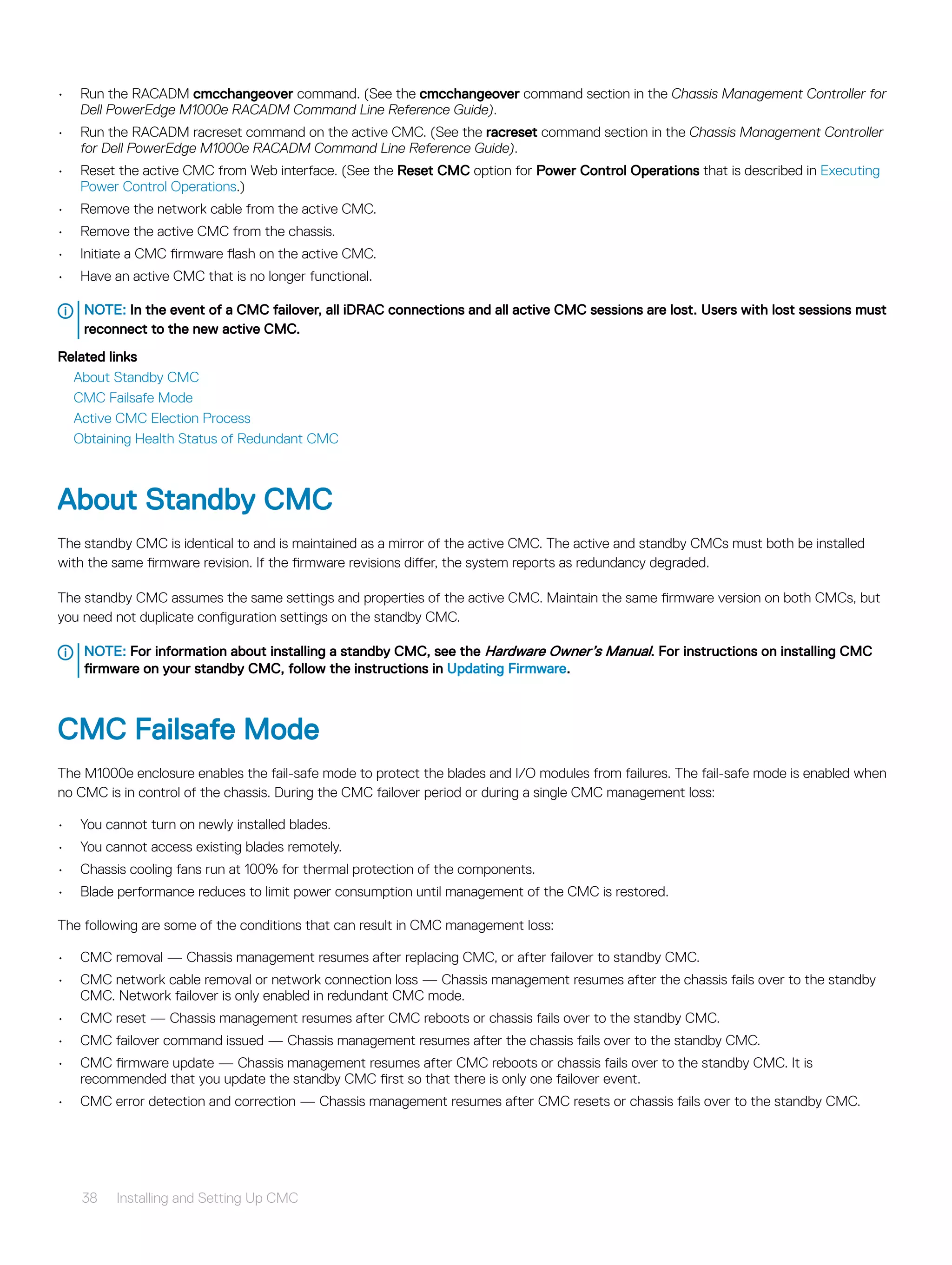 Dell chassis-management-controller-v610-poweredge-m1000e users-guide-en ...
