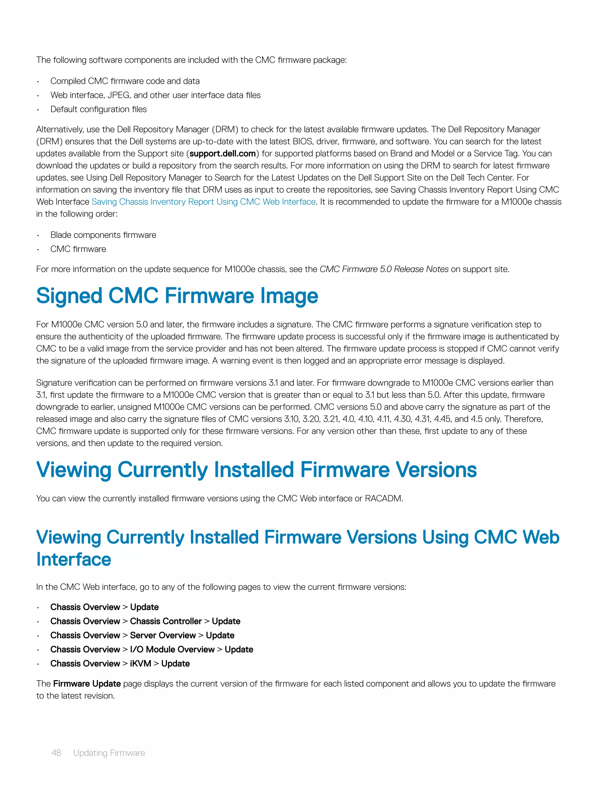 Dell chassis-management-controller-v610-poweredge-m1000e users-guide-en ...