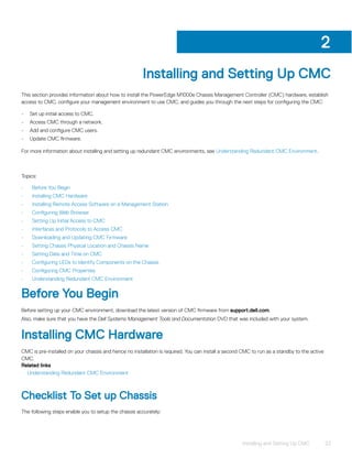 Dell chassis-management-controller-v610-poweredge-m1000e users-guide-en-us | PDF | Operating ...