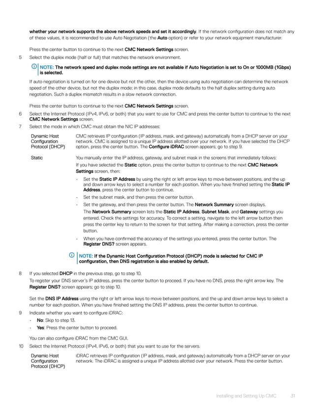 Dell chassis-management-controller-v610-poweredge-m1000e users-guide-en ...
