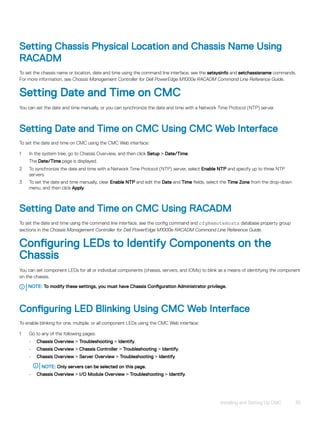 Dell chassis-management-controller-v610-poweredge-m1000e users-guide-en ...
