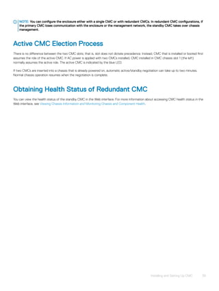 Dell chassis-management-controller-v610-poweredge-m1000e users-guide-en ...