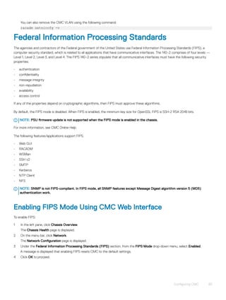 Dell chassis-management-controller-v610-poweredge-m1000e users-guide-en-us | PDF | Operating ...