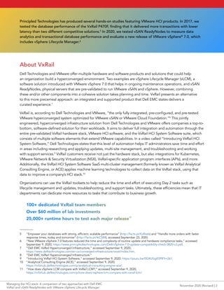 Managing the HCI stack: A comparison of two approaches with Dell EMC ...