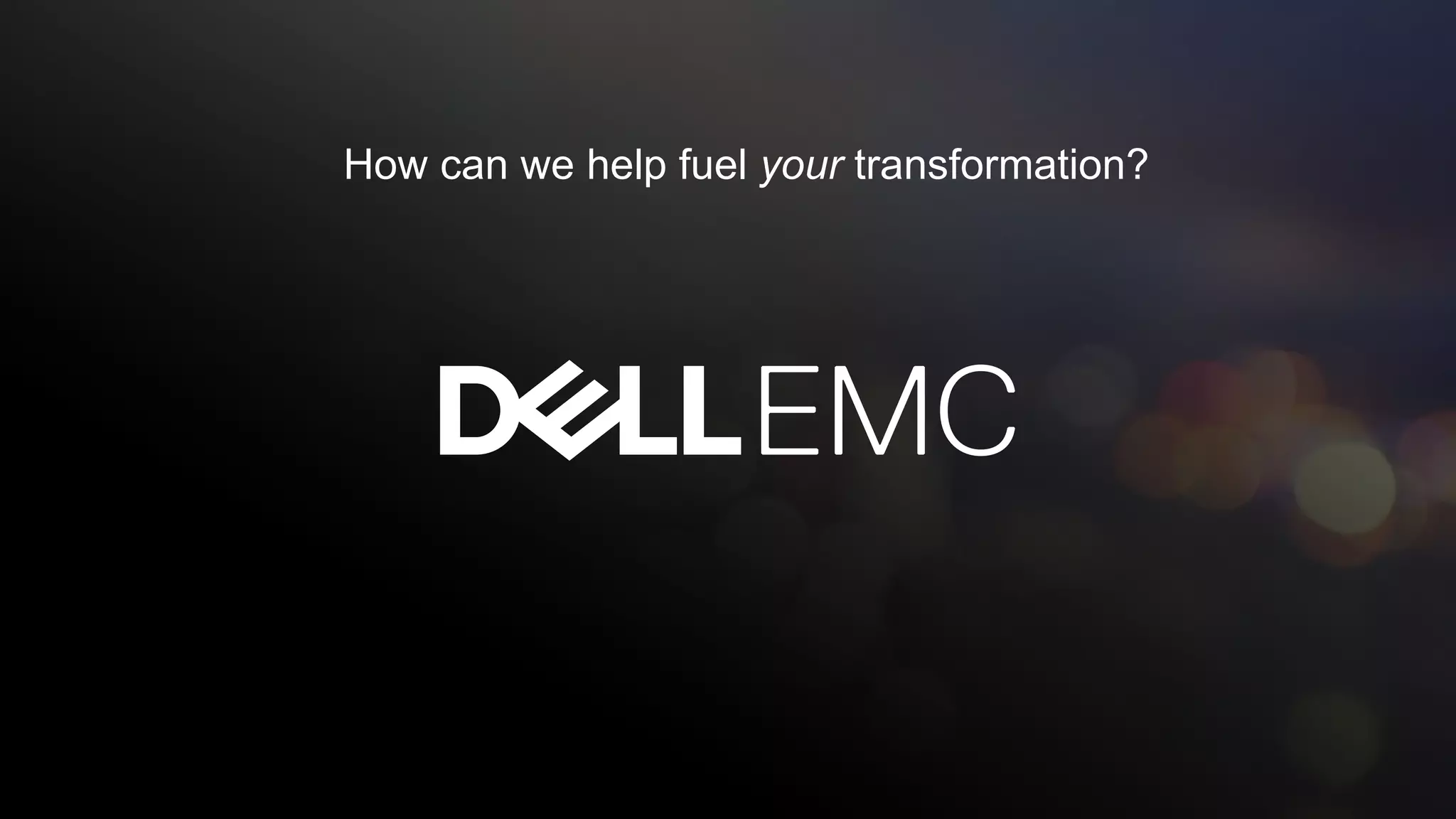 Dell emc - The Changing IT Landscape | PDF