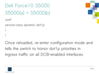 Building a Converged Infrastructure based on FCoE, Dell Blades and ...