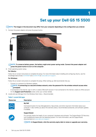 Dell g5 5500 | PDF