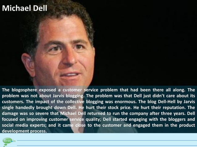 Dell Hell – A Social Media Learning | PPT