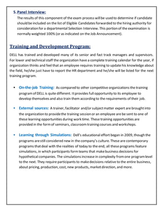 Dell - Human Resource Management | PDF
