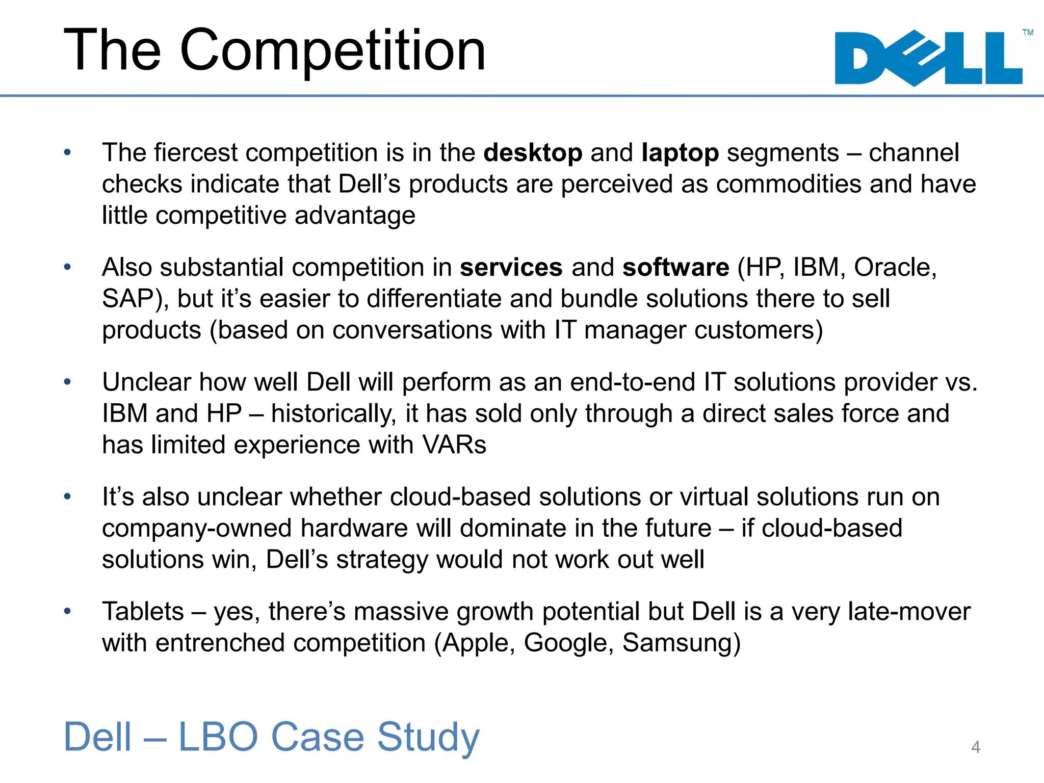 DELL-LBO-Case-Study-Presentation.pdf Example | PDF
