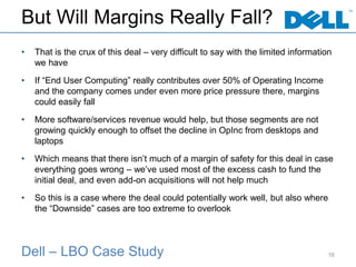 DELL-LBO-Case-Study-Presentation.pdf Example | PDF