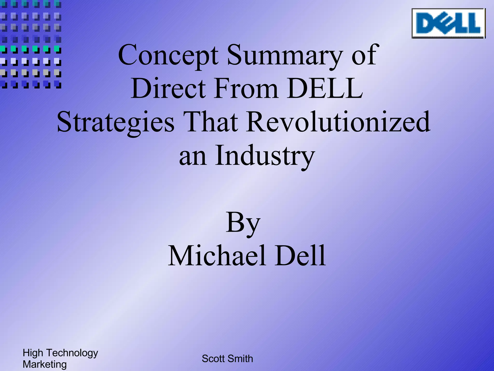 Dell Ppt | PPT | Computing | Technology & Computing