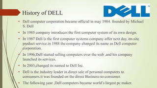 Dell direct marketing | PPT