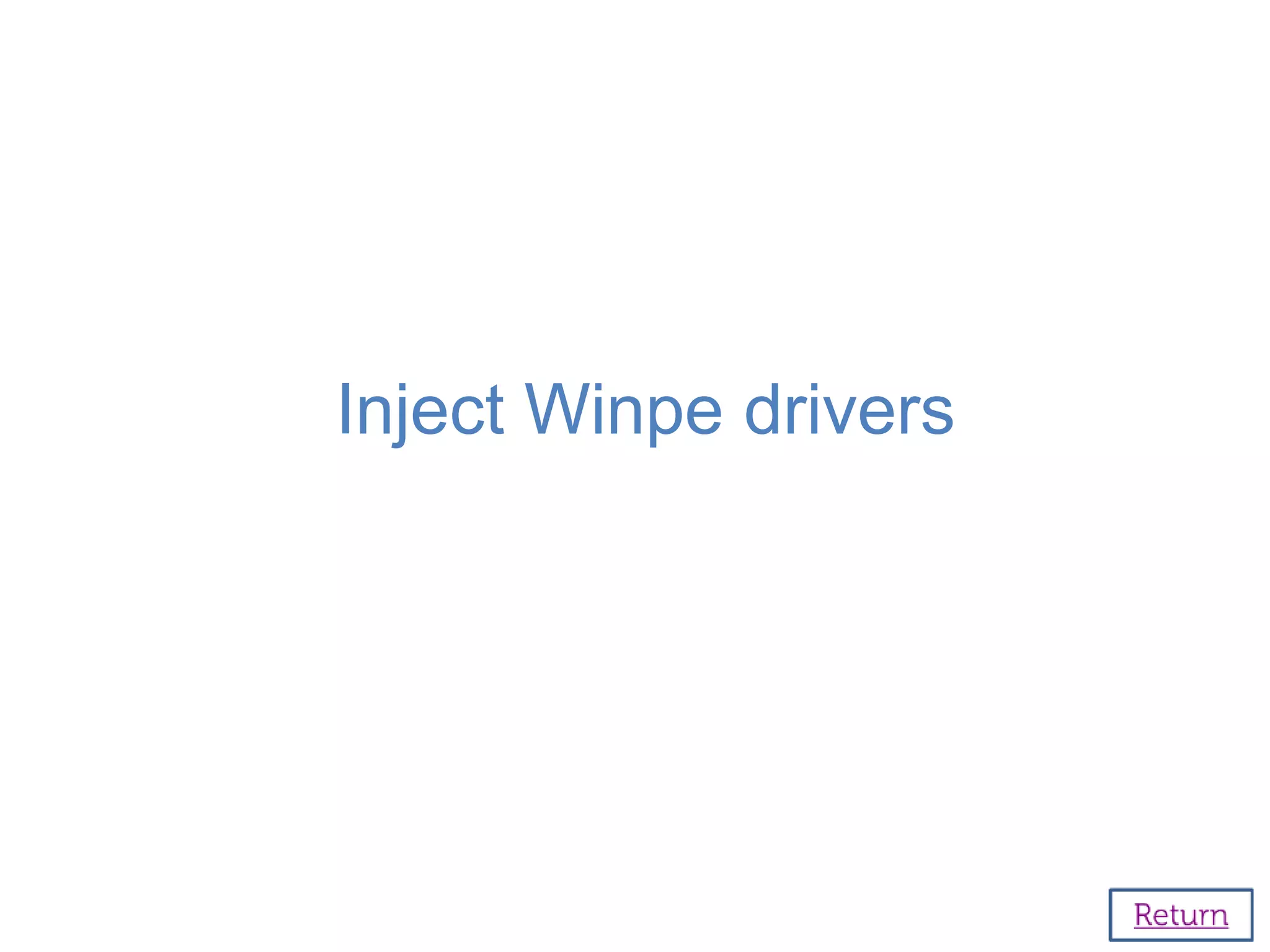 Dell biz client driver cab os deployment using sccm dcip | PPTX