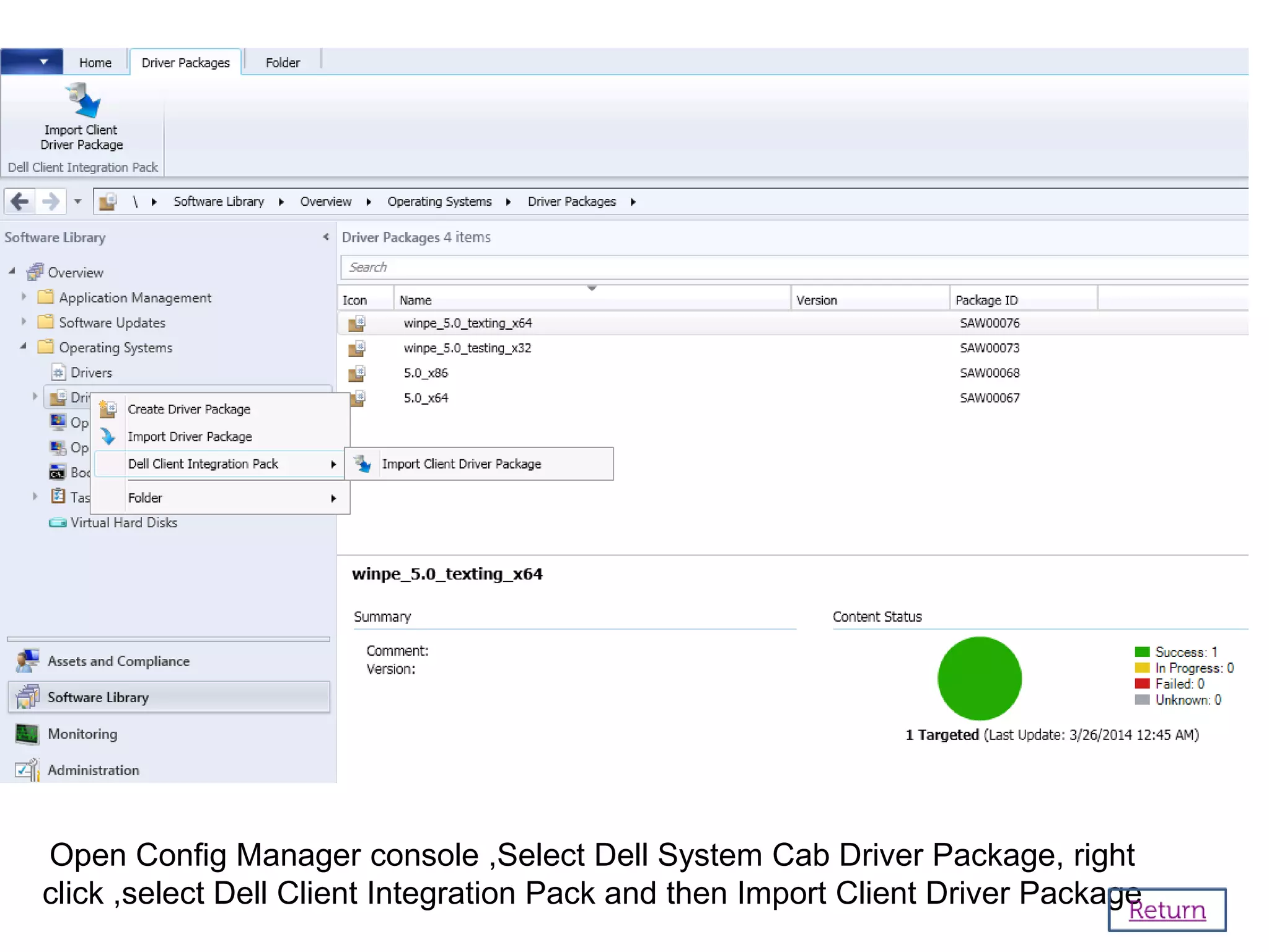 Dell biz client driver cab os deployment using sccm dcip | PPTX