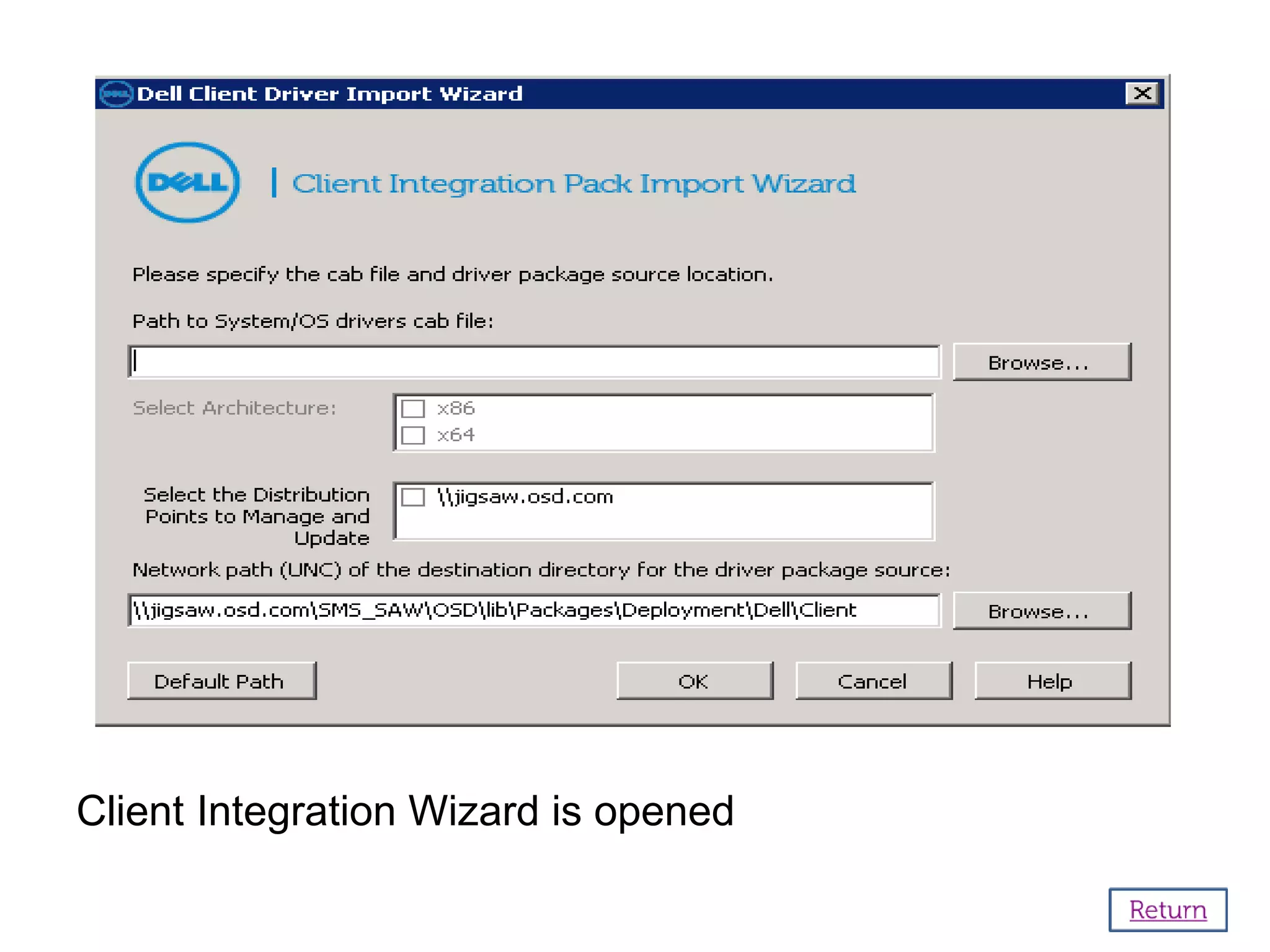 Dell biz client driver cab os deployment using sccm dcip | PPTX