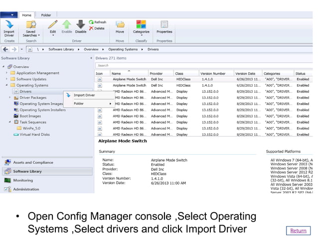 Dell biz client driver cab os deployment using sccm dcip | PPTX