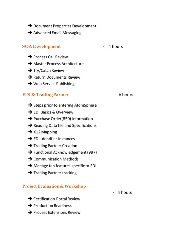 DELL BOOMi CLOUD INTEGRATION ONLINE TRAINING | PDF