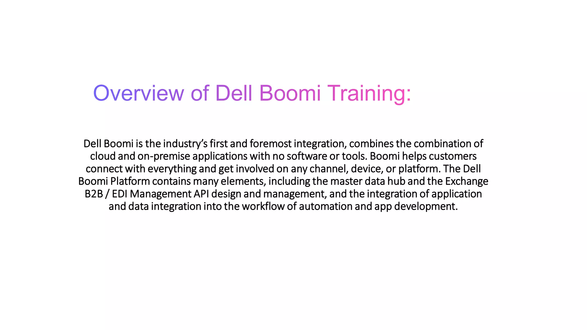 DellBoomi Training.pdf