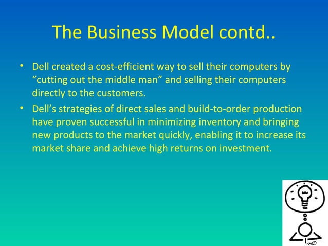 Dell business model | PPT | Business | Business and Finance