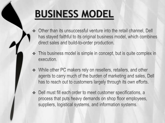 Dell Business Model | PPT