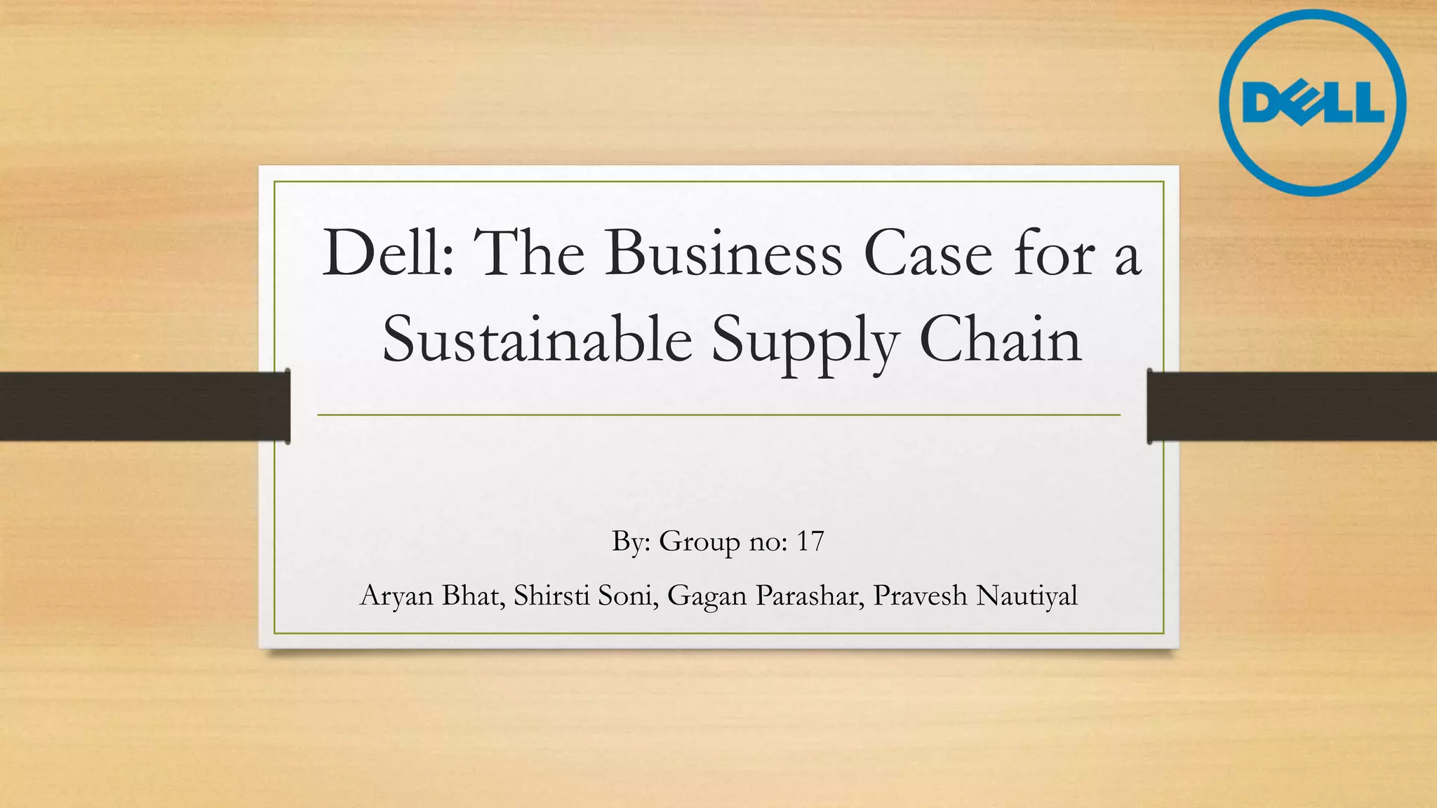 Dell case study by Aryan Bhat | PPT | Free Download