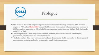 Dell case study by Aryan Bhat | PPT
