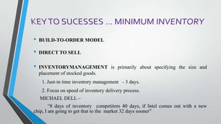 Dell case study (management) | PPTX