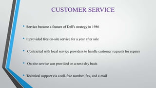 Dell case study (management) | PPTX