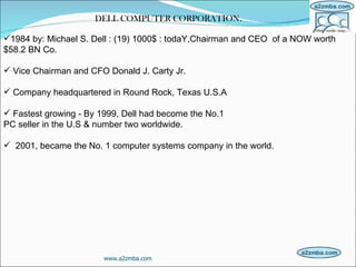 Dell computer corporation . new | PPT