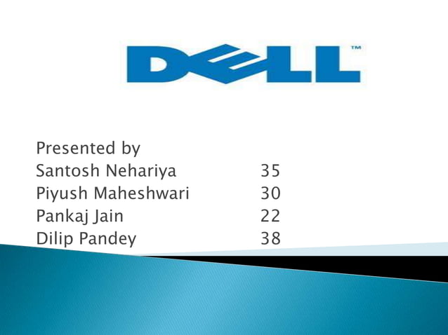 Dell Corporation Strategy | PPT