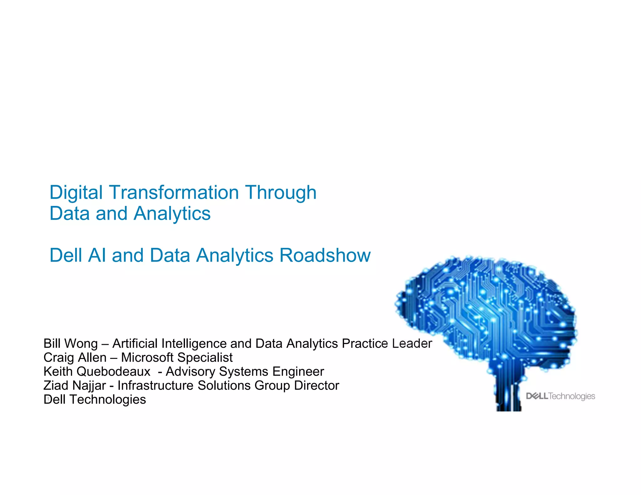 Dell Digital Transformation Through AI and Data Analytics Webinar | PDF ...