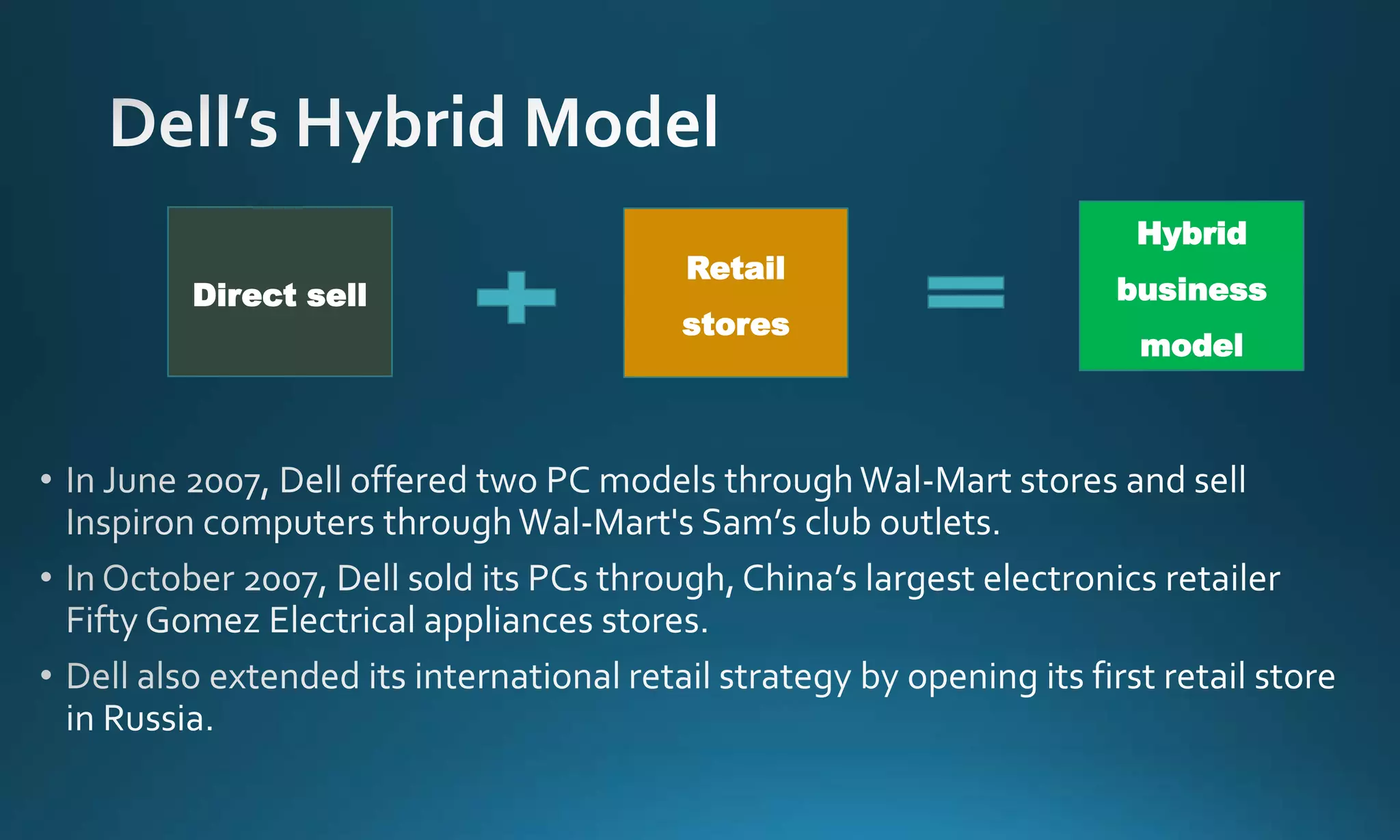 Dell direct- Supply Chain Management | PPTX