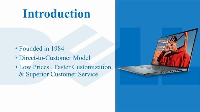 Dell Direct Model.pptx It is about the D2C model that DELL uses. | PPTX