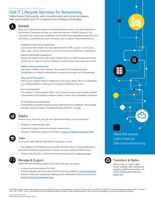 DellEMC Networking Product Portfolio Guide | PDF