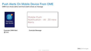 Dell emc open manage mobile "omm" feature tour | PPT