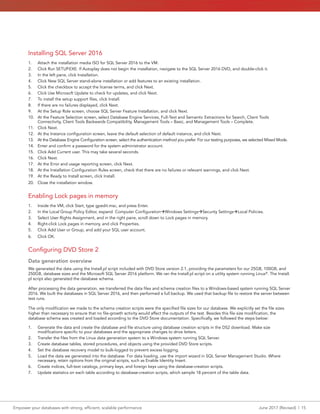 Empower your databases with strong, efficient, scalable performance | PDF